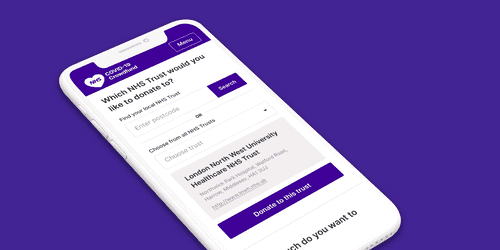 NHS Donate: building an Open Banking payment solution
